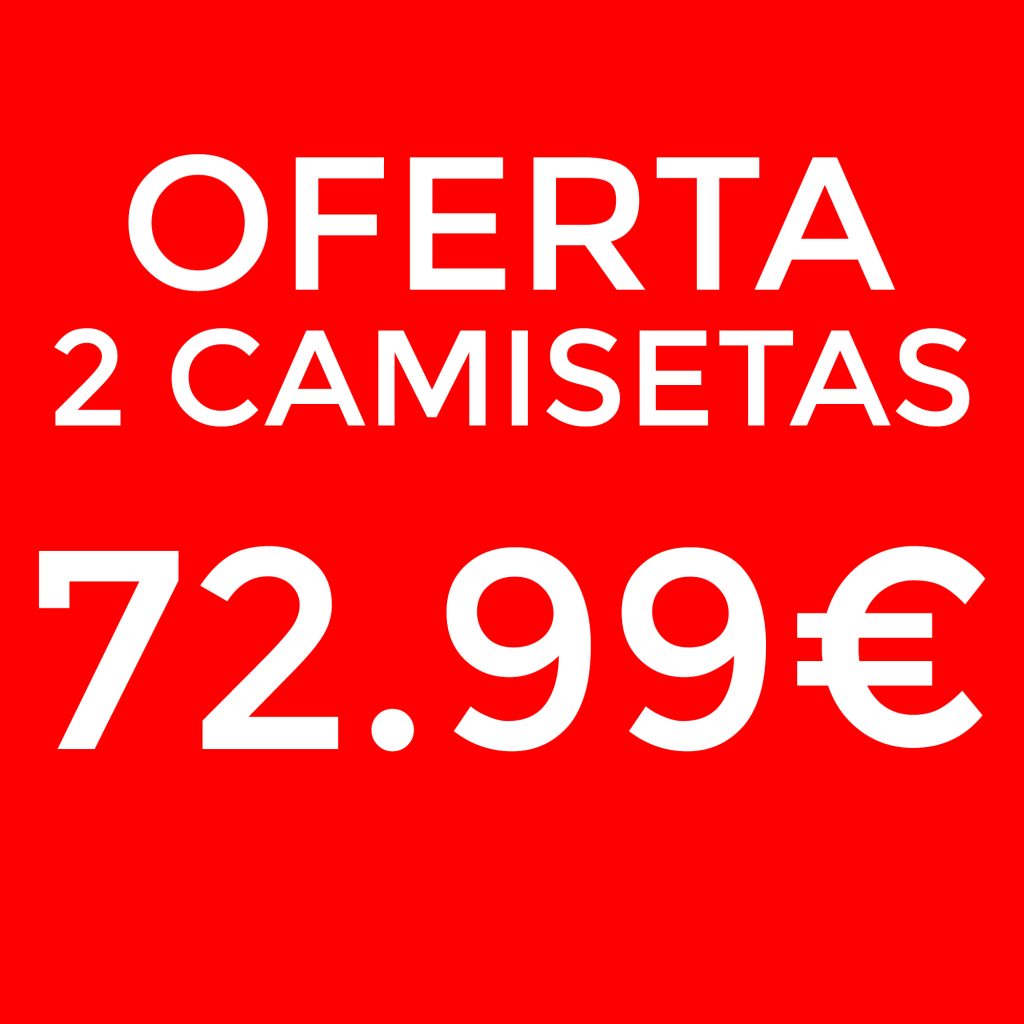 Oferta 2 Camisetas DeporForas